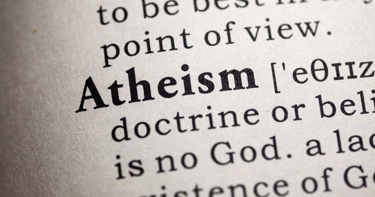 Is Atheism a Belief System?